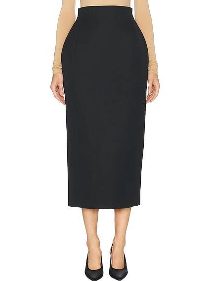 Wardrobe.NYC X Rosie Huntington-whiteley Rhw Sculpted Skirt - Black