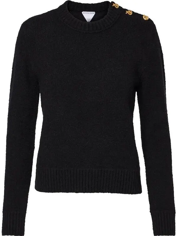Bottega Veneta Knot Wool Sweater - Black