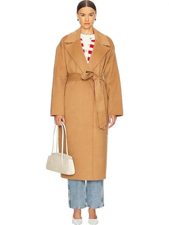 L'academie Milly Coat In . Also - Tan