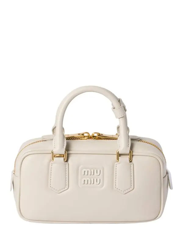 Miu Miu Arcadie Top Handle Bag - Neutral
