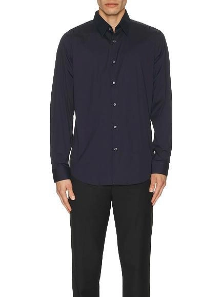 Theory Sylvain Wealth Shirt - Eclipse