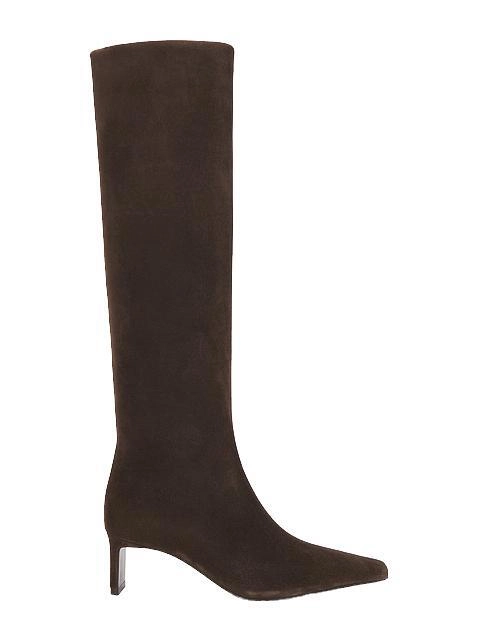 Khaite Ona 55 Knee High Boots - Ebano