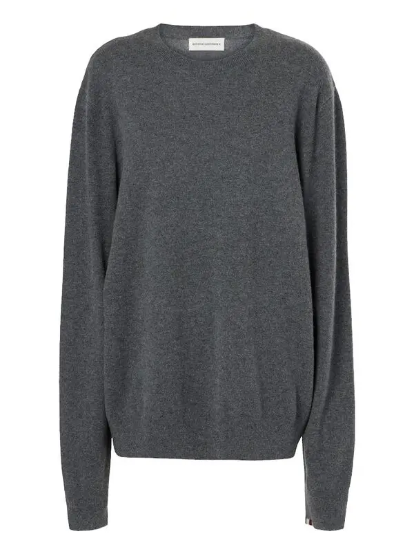 Extreme Cashmere N°358 Mister Cashmere-blend Sweater - Black
