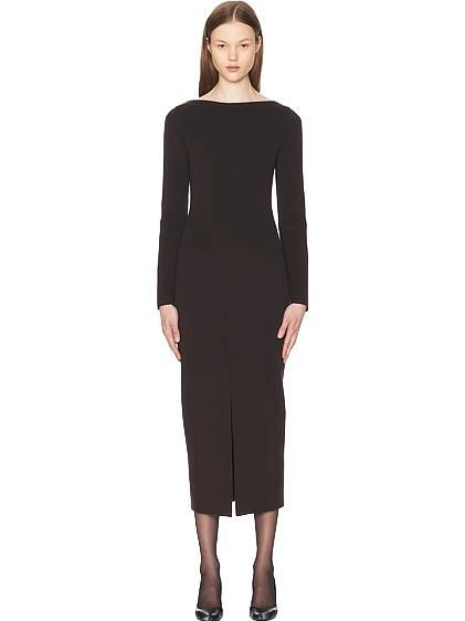 THE ROW Iragi Dress - Brown