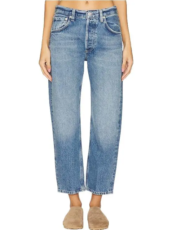 Citizens Of Humanity Winslow Cropped Boyfriend Jeans - Blue