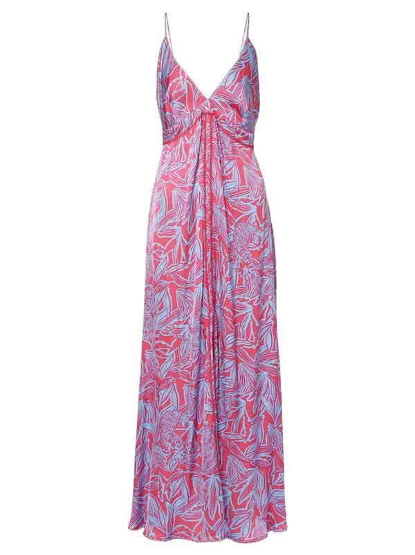 Poupette St Barth Denise Printed Maxi Dress - Multicoloured