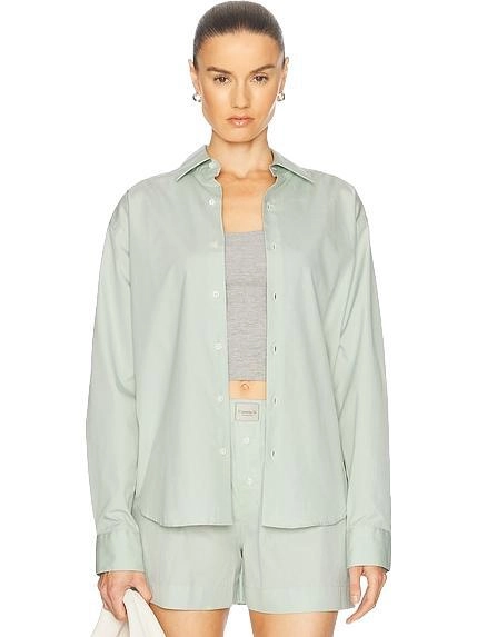 Comme Si La Shirt Classica - Sage