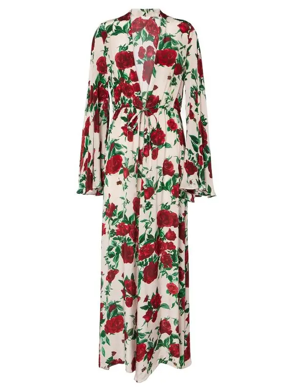 ALEXANDRA MIRO Chloe Floral Gown - Multicoloured