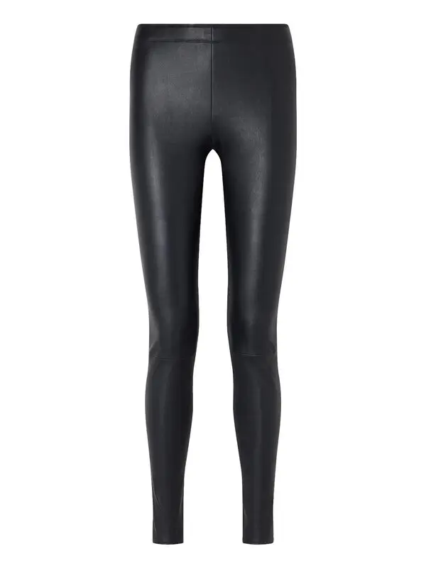 Stouls Carolyn Leather Leggings - Black