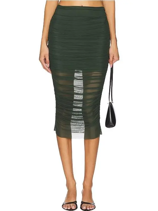 SEROYA Maja Skirt In . Also - Dark Green