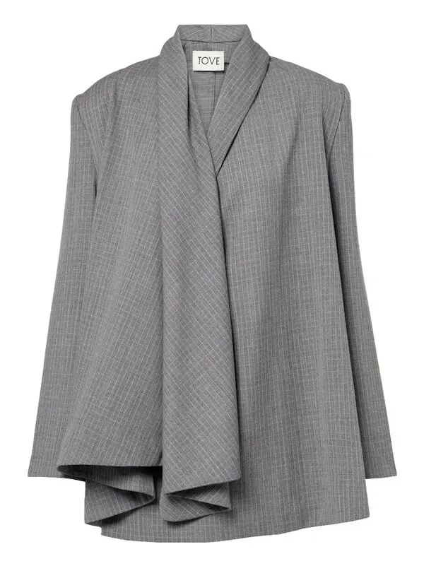Tove Ren Wool Jacket - Grey