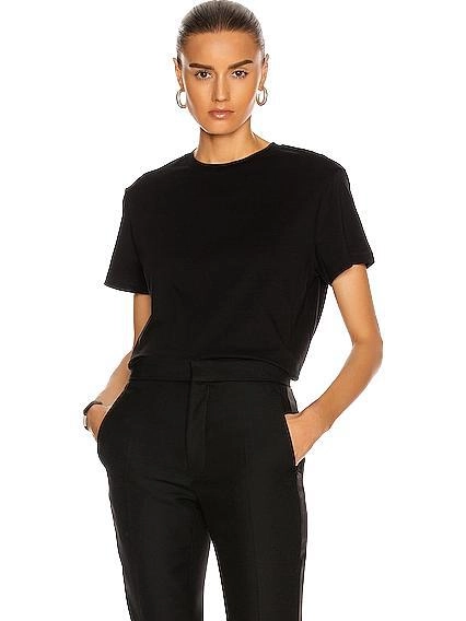 Wardrobe.NYC Classic Cotton T-shirt - Black
