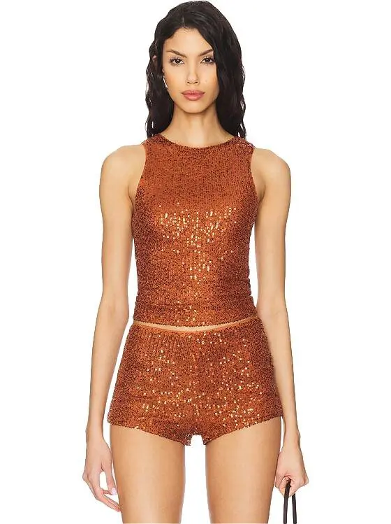 Superdown Maja Top In . Also - Rust
