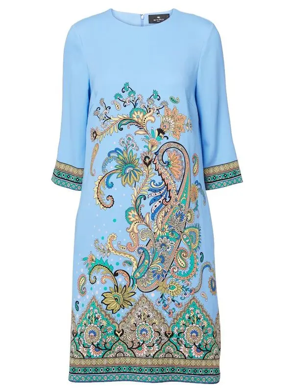 Etro Paisley Minidress - Multicoloured