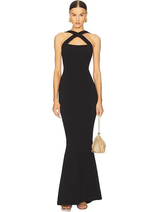 NOOKIE X Revolve Viva 2way Gown - Black