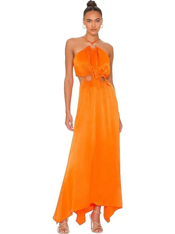 ELLIATT Visitant Maxi Dress - Orange