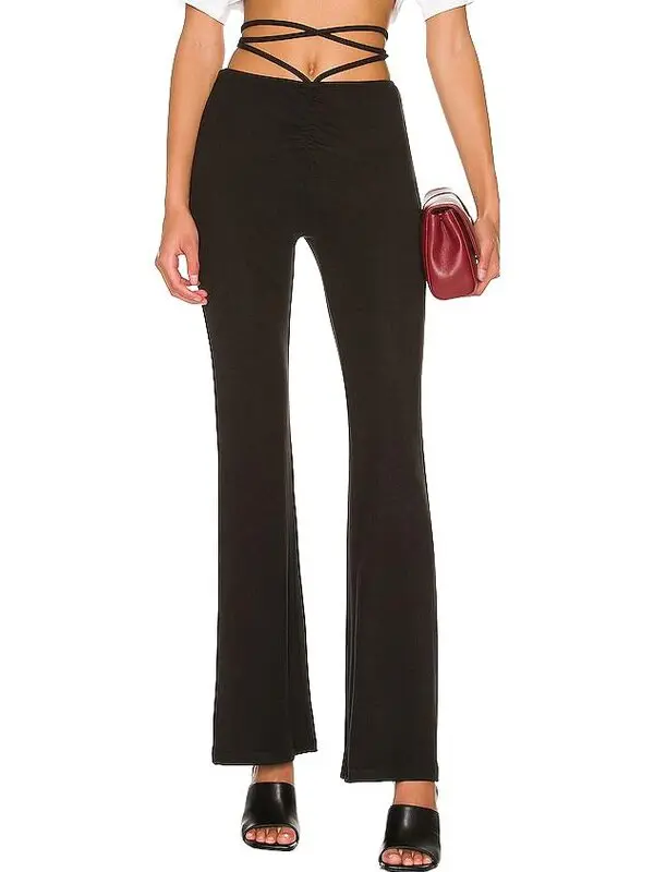 Superdown Regan Tie Strap Pant In . Also - Black
