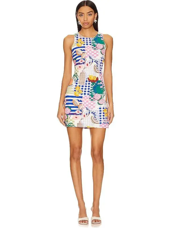 Minkpink Al Fresco Mini Dress - Multi