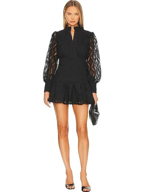Bardot Remy Mini Dress In . Also - Black