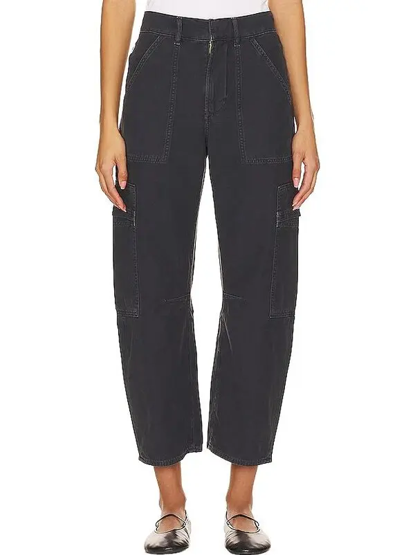 Citizens Of Humanity Marcelle Cargo Trousers - Black