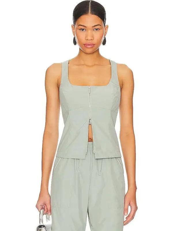 Amanda Uprichard Violet Top In . Also - Sage