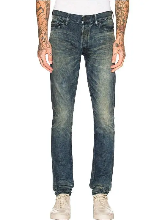 John Elliott The Cast 2 Skinny In . Also - Denim-medium
