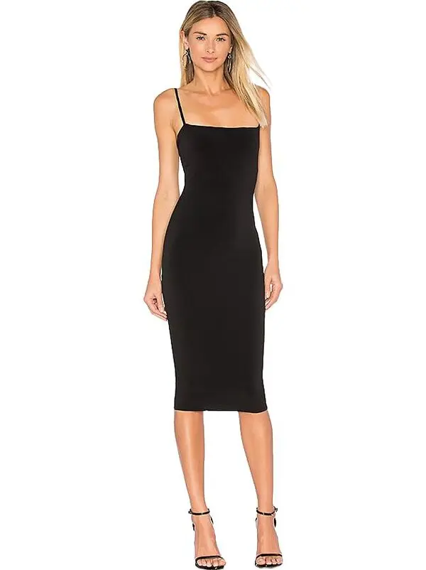 NOOKIE Charlize Midi Dress In . Also - Black