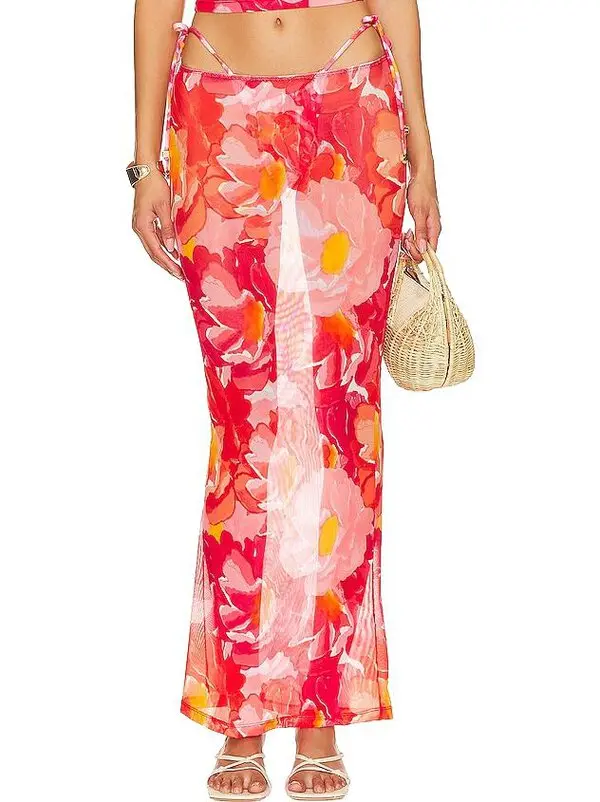 VDM Mimi Maxi Skirt - Red