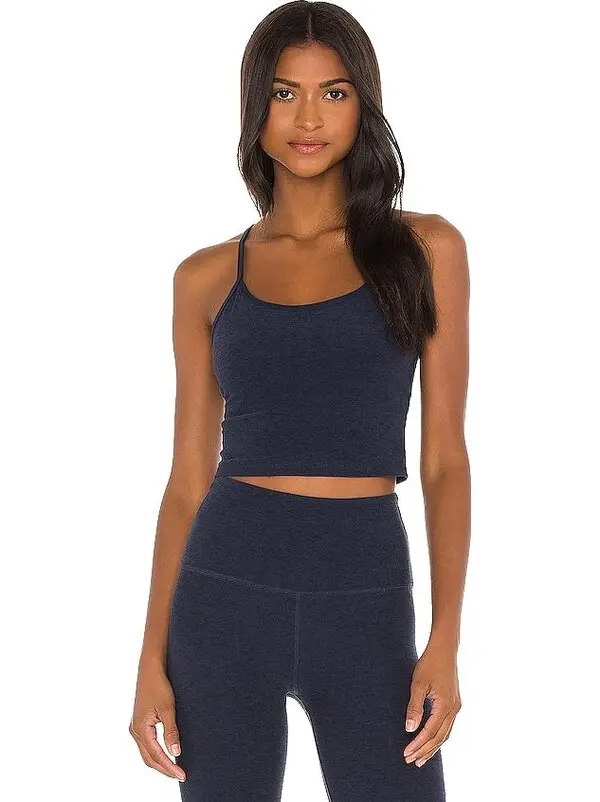 Beyond Yoga Spacedye Slim Racerback Tank - Navy