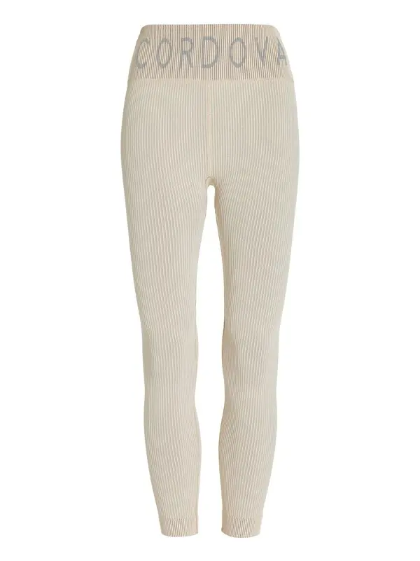 Cordova Base Layer Ribbed-knit Pants - Neutral