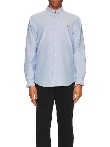 Polo Ralph Lauren Long Sleeve Oxford Sport Shirt - Blue