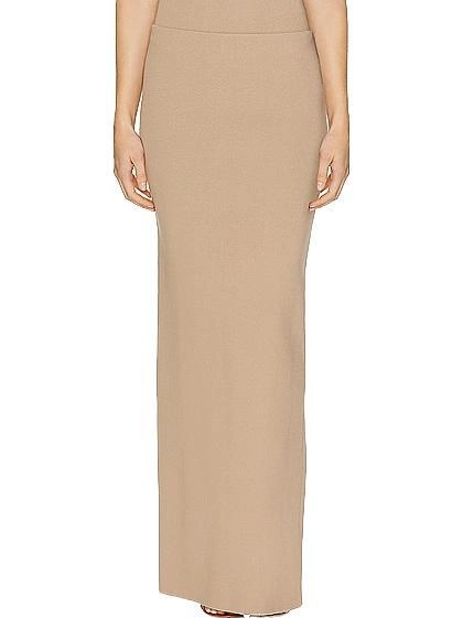 HELSA Carina Knit Skirt - Mushroom