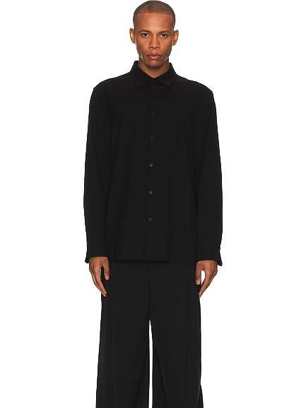 THE ROW Beto Shirt - Black