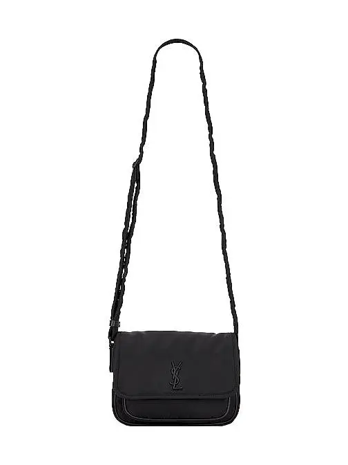 Saint Laurent Bv Niki Messenger Bag - Nero