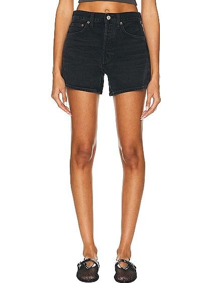 AGOLDE Parker Long Shorts - Cat