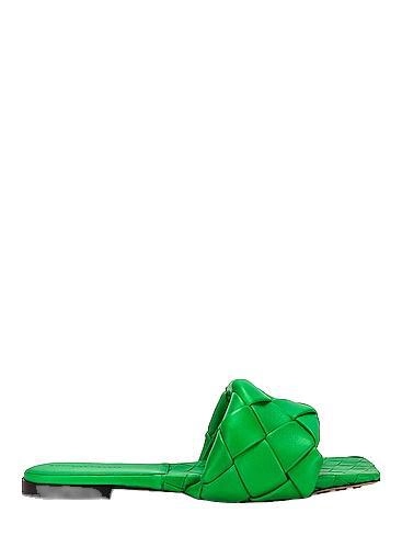 Bottega Veneta Lido Sandals - Grass