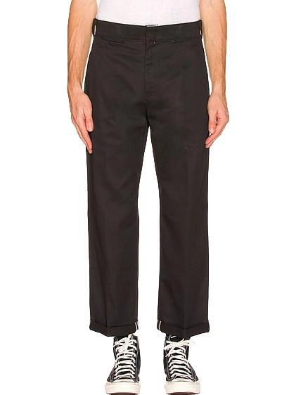Dickies Regular Fit Cuffed Straight Leg Pant - Black