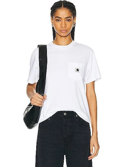 Carhartt Work In Progress Short Sleeve Pocket T-shirt - White