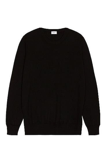 GHIAIA Cashmere Crewneck - Black