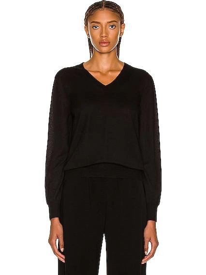 THE ROW Stockwell Sweater - Black
