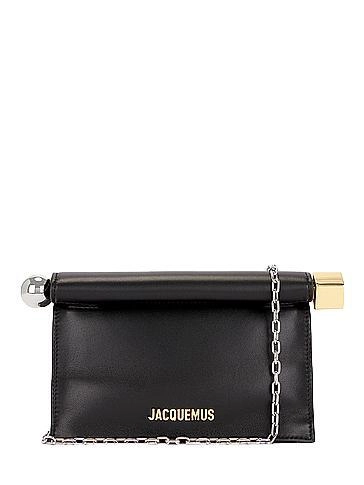 Jacquemus La Petite Pochette Rond Clutch - Black