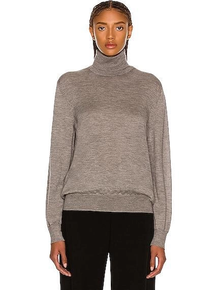 THE ROW Lambeth Sweater - Medium Grey