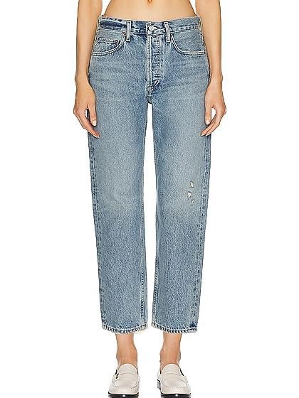 AGOLDE Parker Low Slung Vintage Straight Jeans - Facade
