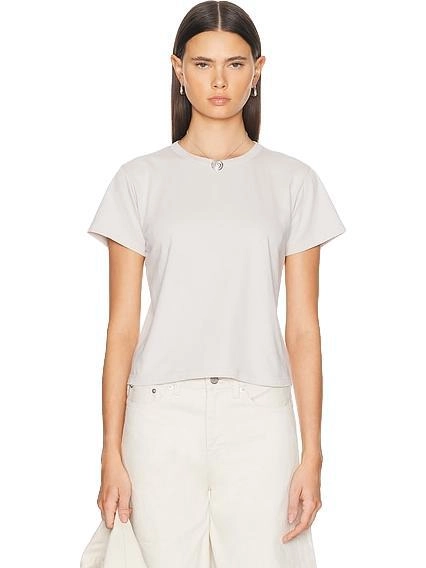 LESET The Margo Tee - Creme