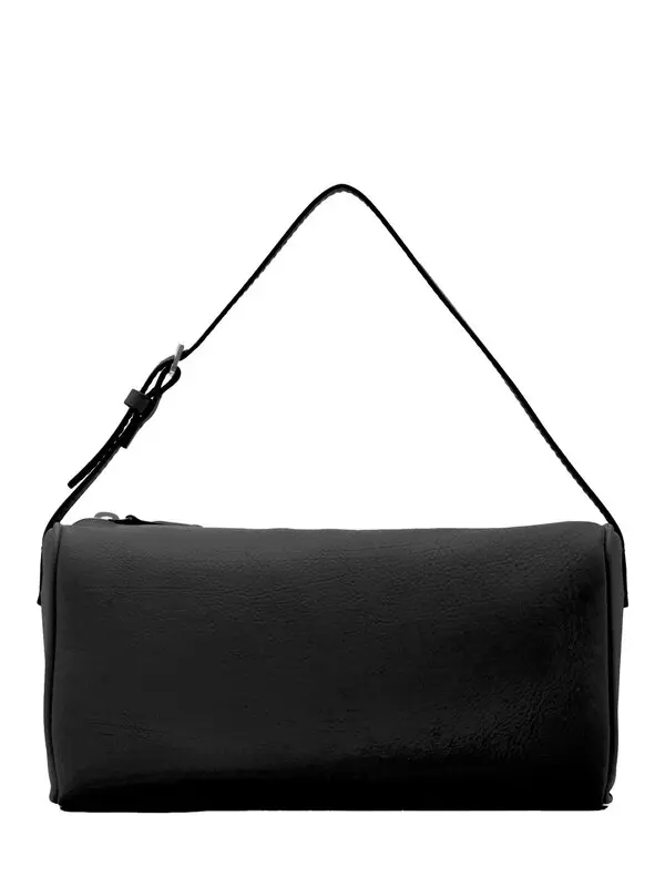 THE ROW 90s Leather Bag - Black