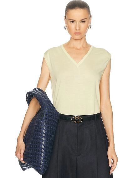 Bottega Veneta Sweater Vest - Daffodil