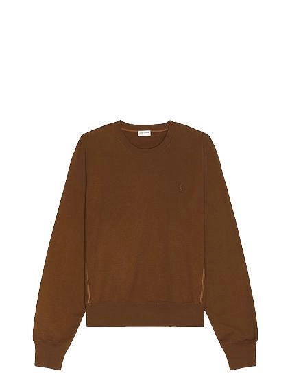 Saint Laurent Version Sweat Hoodie - Ocre