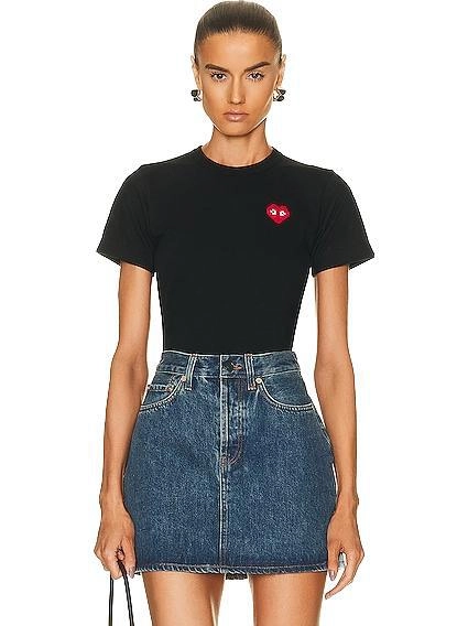 Play Comme Des Garcon Invader T-shirt - Black