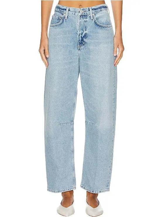 Citizens Of Humanity Miro Relaxed Wide Leg Jeans - Blue