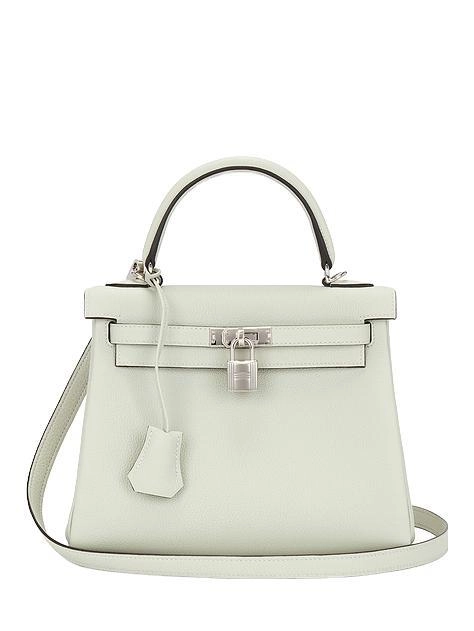 FWRD RENEW Hermes Togo Kelly 25 Handbag - Mint